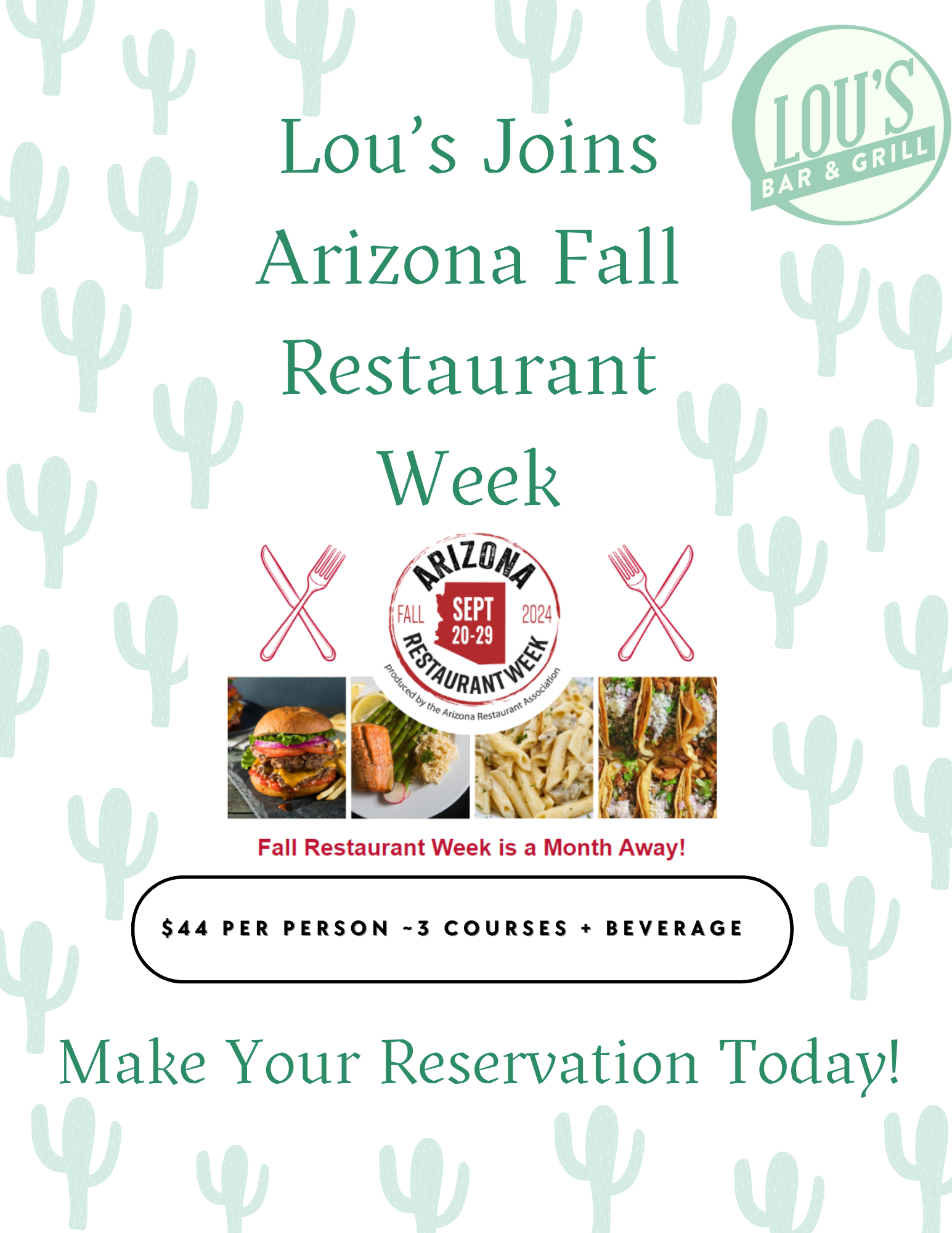 Lunch Menu - Lou's Bar & Grill